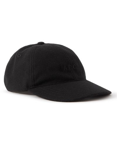 Black A.P.C. Hats for Men | Lyst