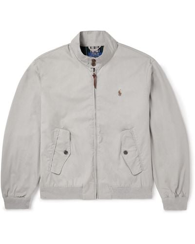 Gray Polo Ralph Lauren Jackets for Men | Lyst