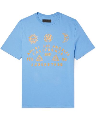 Blue Amiri T-shirts for Men | Lyst