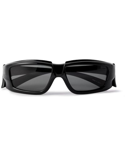 Black Rick Owens Sunglasses for Men | Lyst