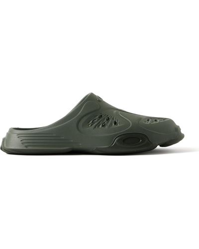 Green Oakley Sandals and Slides for Men | Lyst