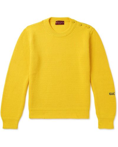 Yellow Gucci Clothing for Men | Lyst