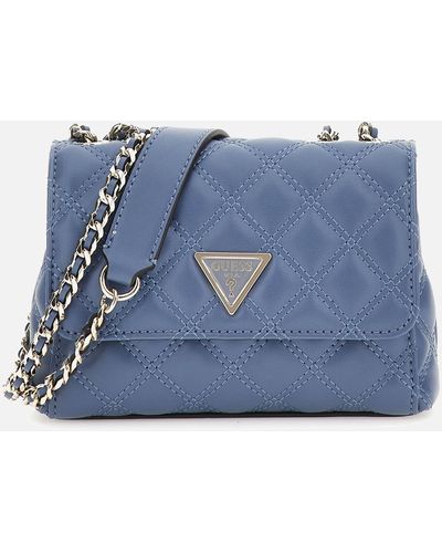 Blue Guess Bags for Women | Lyst