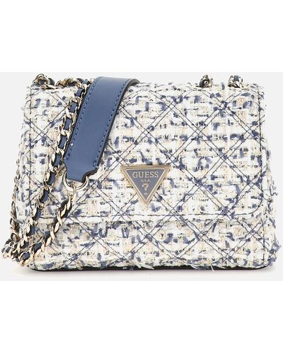 Blue Guess Bags for Women | Lyst