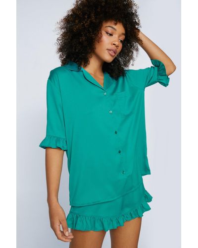 Ruffle Pajama Sets for Women - Up to 76% off | Lyst