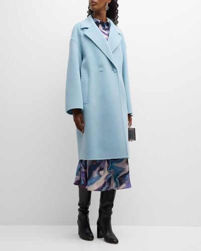 Blue Marella Coats for Women | Lyst