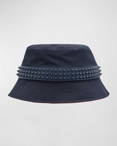 Blue Christian Louboutin Hats for Men | Lyst