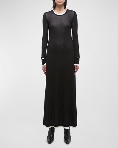 Helmut Lang Ankle Length Dresses for Women | Lyst