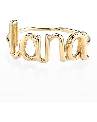 Metallic Sarah Chloe Rings for Women | Lyst