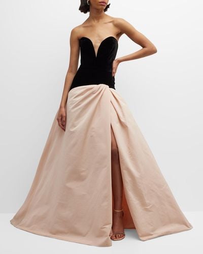 Dropped Waist Evening Dress
