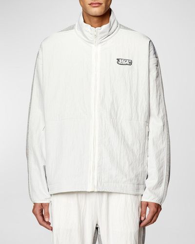 White DIESEL Jackets for Men | Lyst