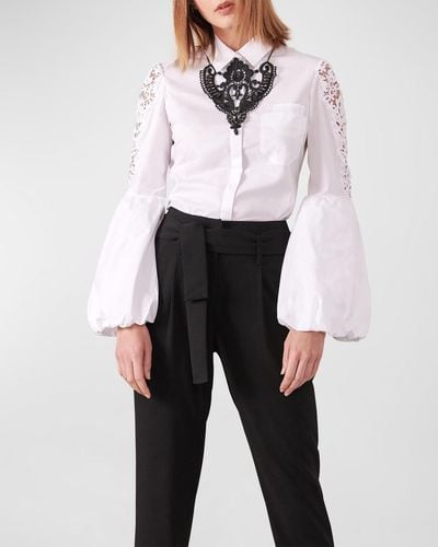 White Anne Fontaine Tops for Women | Lyst White Anne Fontaine Tops for Women | Lyst