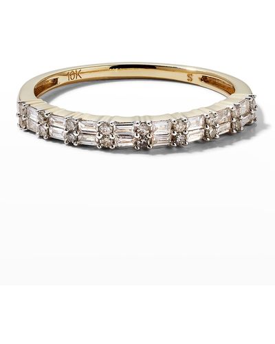 Metallic STONE AND STRAND Rings for Women | Lyst