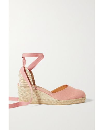 Castaner Canvas Wedge Espadrilles Flats for Women - Up to 37% off | Lyst