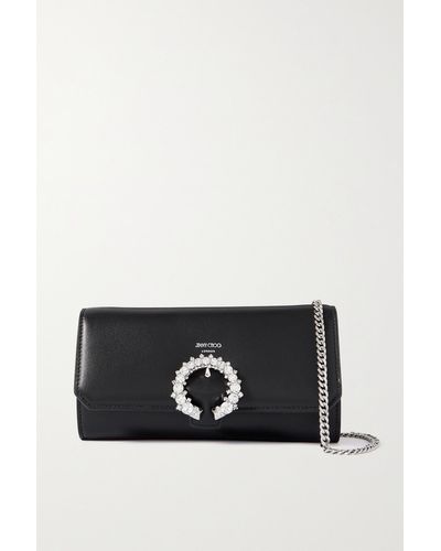 Black Jimmy Choo Wallets and cardholders for Women | Lyst