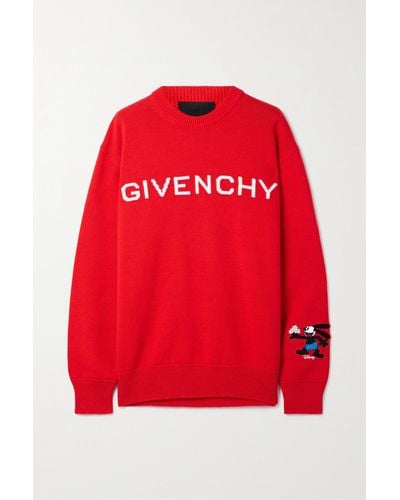 Red Givenchy Sweaters and knitwear for Women | Lyst