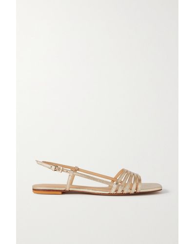 Natural Reformation Flats and flat shoes for Women | Lyst