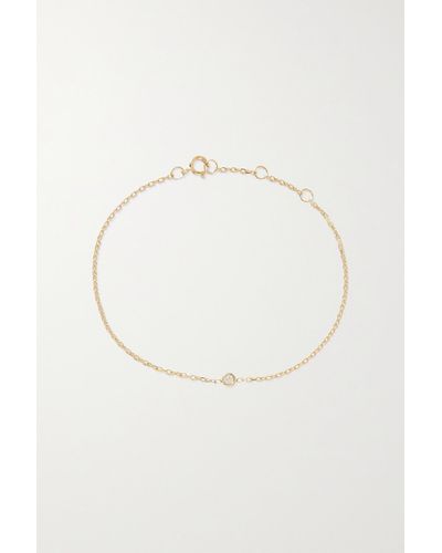 Metallic STONE AND STRAND Bracelets for Women | Lyst