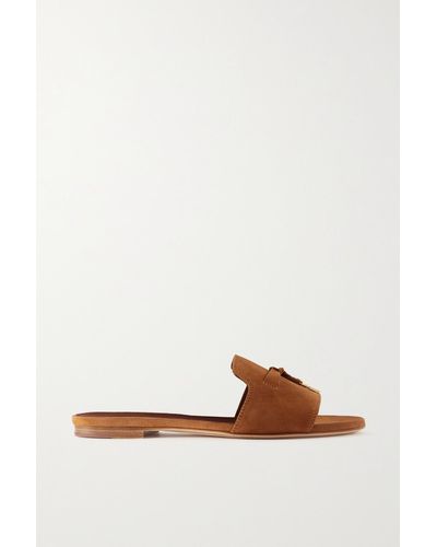 Brown Loro Piana Flats for Women | Lyst