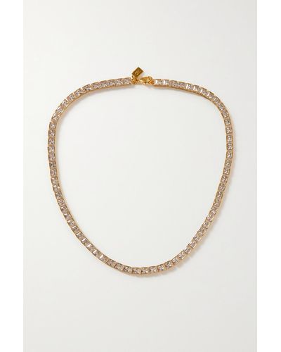 White Crystal Haze Jewelry Necklaces for Women | Lyst