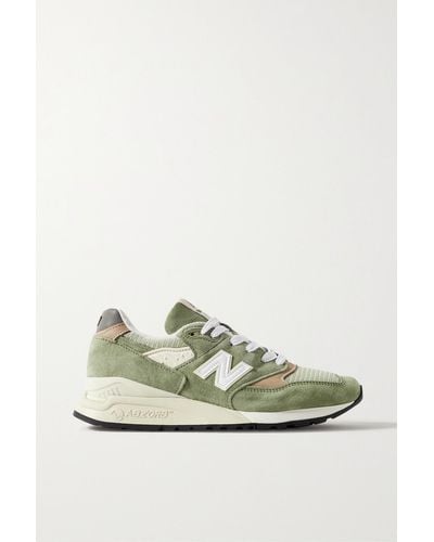 Green New Balance Sneakers for Women | Lyst