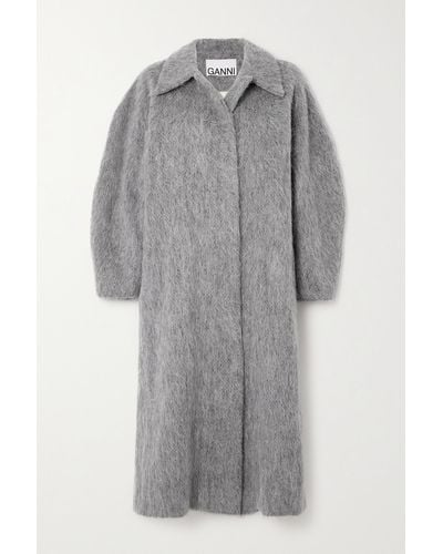 Ganni Long coats and winter coats for Women | Online Sale up to 60% off ...