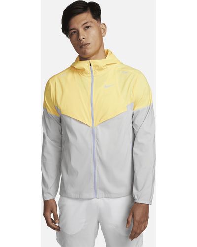 Gray and Yellow Jackets for Men | Lyst