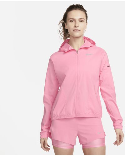Pink Nike Jackets for Women | Lyst