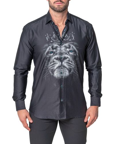 Black Maceoo Shirts for Men | Lyst