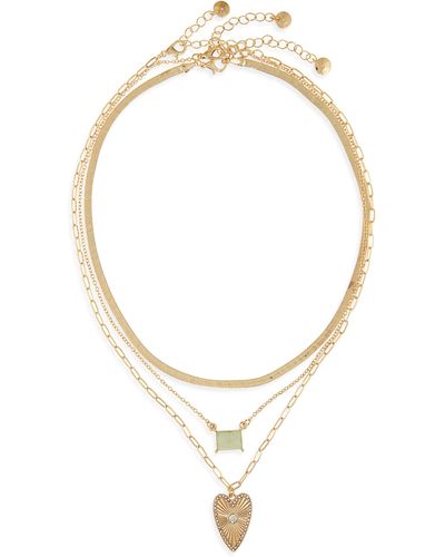 Metallic BP. Necklaces for Women | Lyst