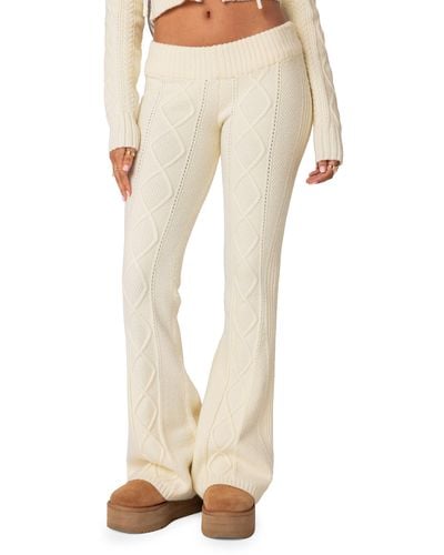 Natural Edikted Pants for Women | Lyst