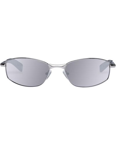 Metallic Le Specs Sunglasses for Women | Lyst