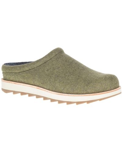 Green Merrell Slip-on shoes for Men | Lyst