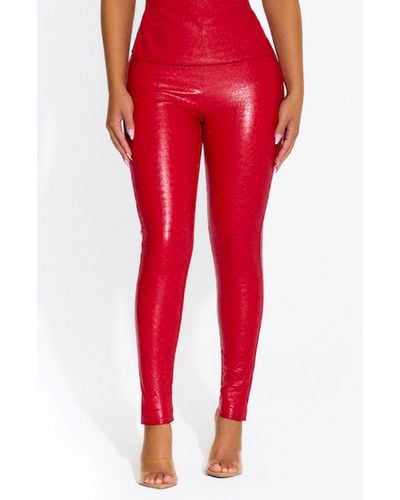 Red Naked Wardrobe Pants for Women | Lyst