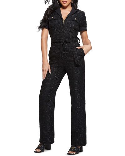 Black Guess Jumpsuits and rompers for Women | Lyst