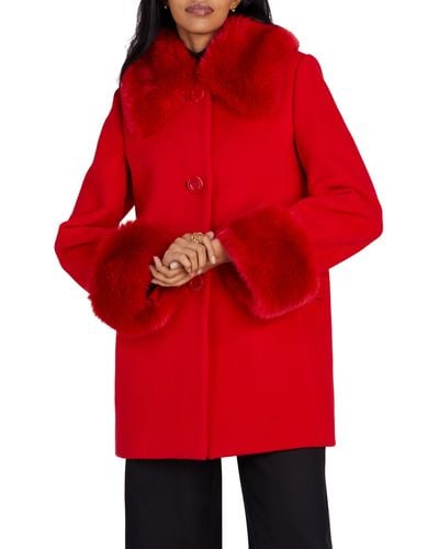 Red Kate Spade Coats for Women | Lyst