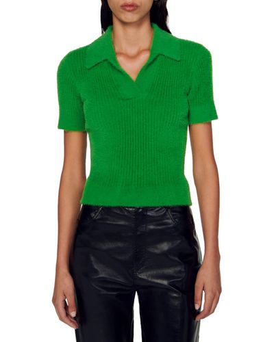 Green Sandro Knitwear for Women | Lyst