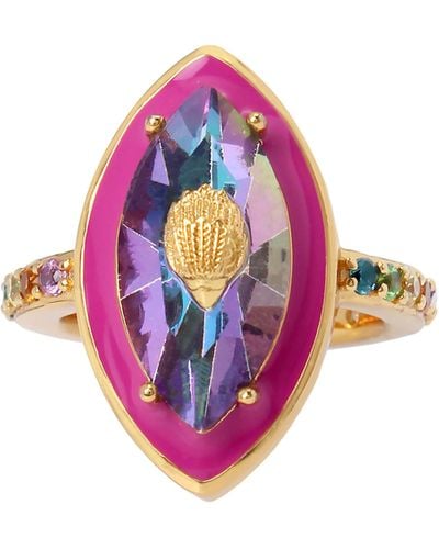 Pink Kurt Geiger Rings for Women | Lyst