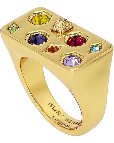 Metallic Kurt Geiger Rings for Women | Lyst