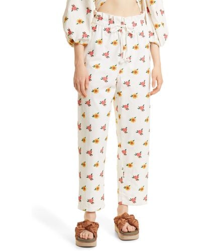 White FARM Rio Pants, Slacks and Chinos for Women | Lyst