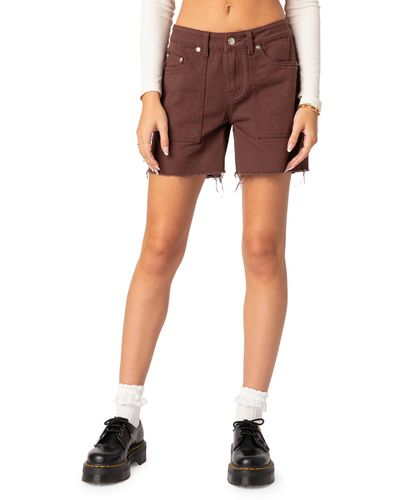 Red Edikted Shorts for Women | Lyst