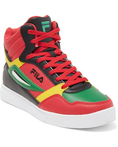 Red Fila Shoes for Men | Lyst