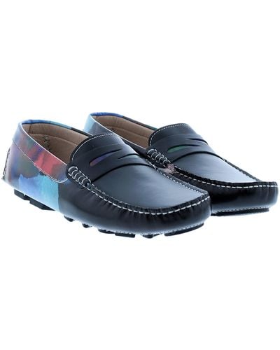 Black Robert Graham Slip-on shoes for Men | Lyst