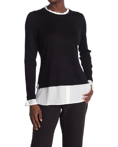 Black Adrianna Papell Sweaters and knitwear for Women | Lyst