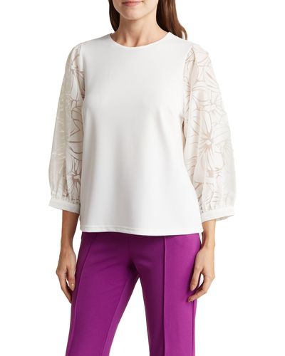 White MELLODAY Tops for Women | Lyst