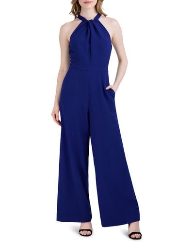 Blue Julia Jordan Jumpsuits and rompers for Women | Lyst