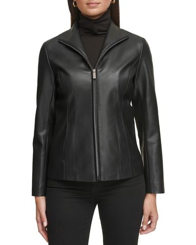 Kenneth Cole Leather jackets for Women | Online Sale up to 85% off | Lyst