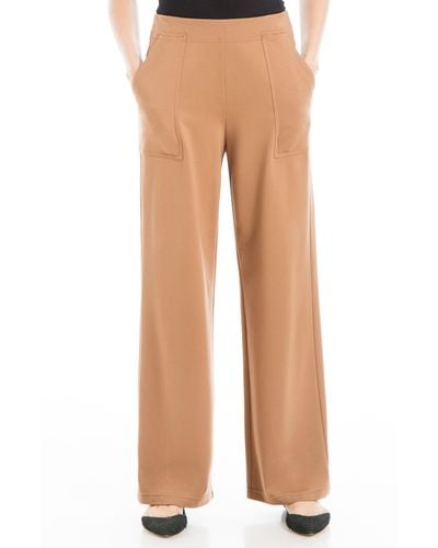 Natural Max Studio Pants for Women | Lyst