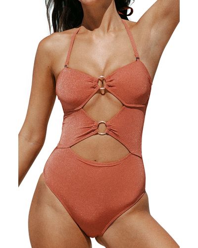 Cupshe One Piece Swimsuits For Women Lyst