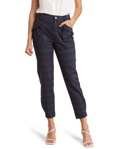 Blue Democracy Pants for Women | Lyst